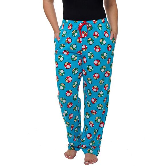Nintendo | Pants & Jumpsuits | New Super Mario Bros Womens Pajama Pants ...